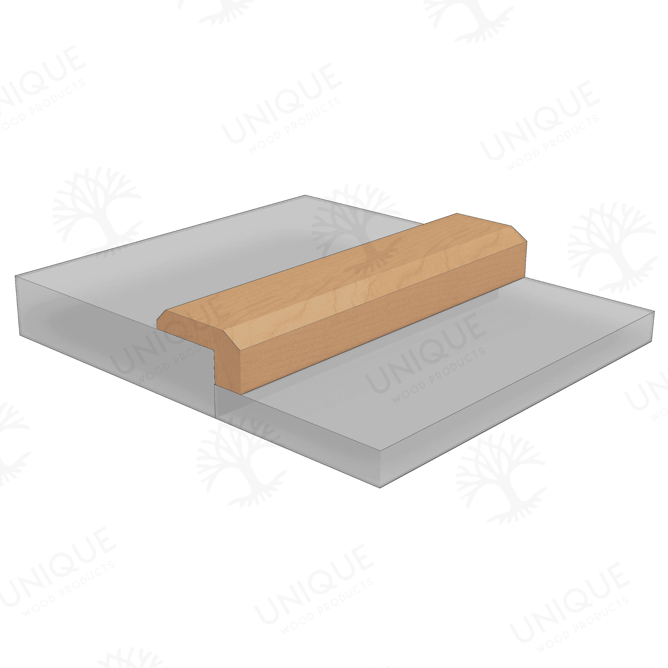 UW9891 Mini-Baby Threshold - Unique Wood Products