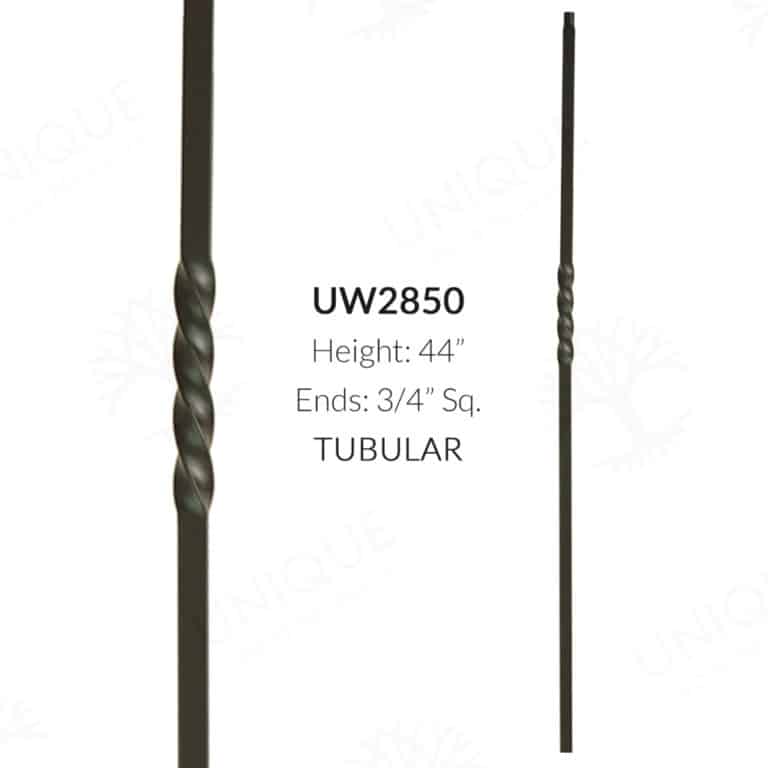 MEGA Single Twist Baluster - Unique Wood Products