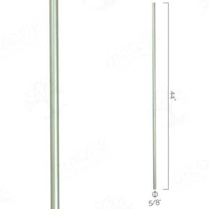 Modern Venetian 5/8" Plain Bar Baluster - Unique Wood Products