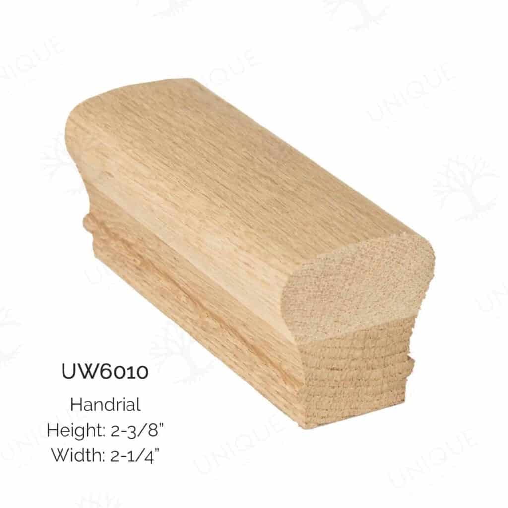 6010 Standard Handrail - Unique Wood Products