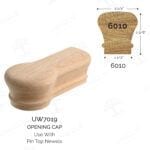7019 Opening Cap - Unique Wood Products