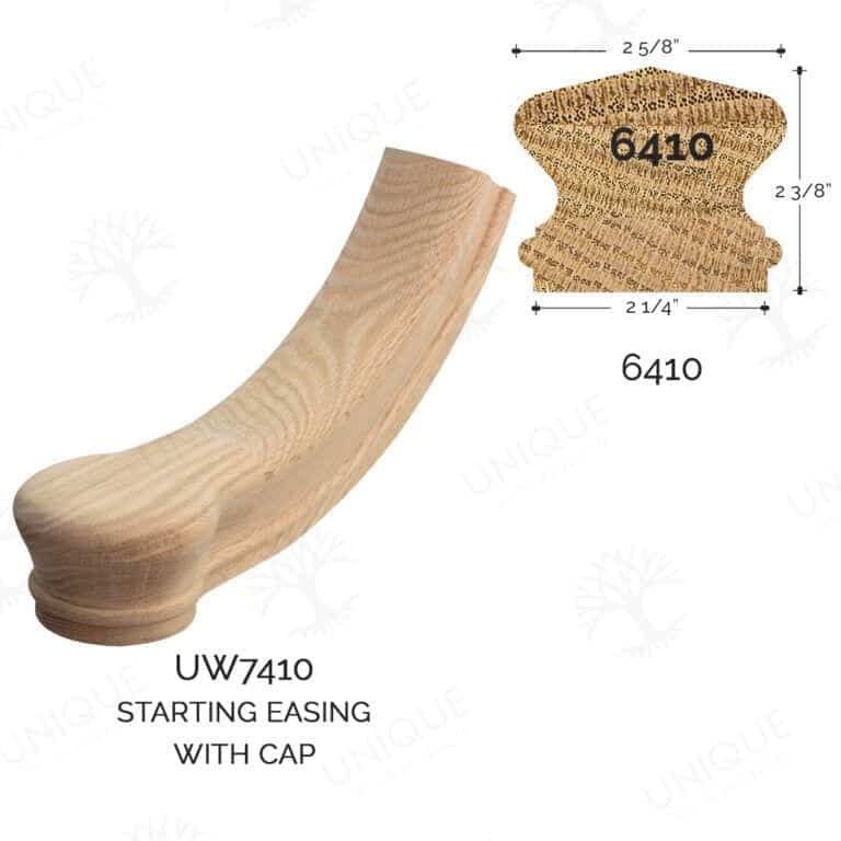 7410 Starting Easing With Cap - Unique Wood Products