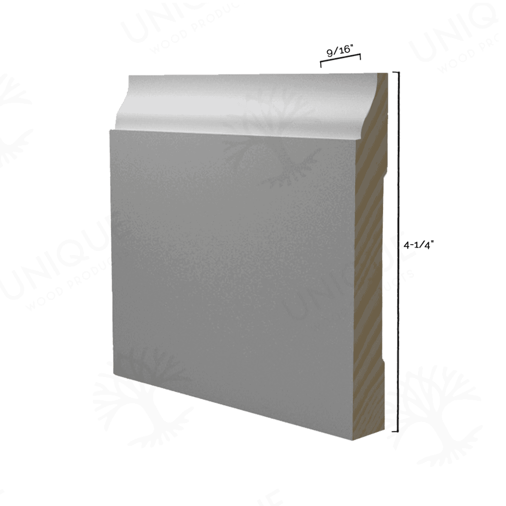 UW620 Baseboard - Unique Wood Products
