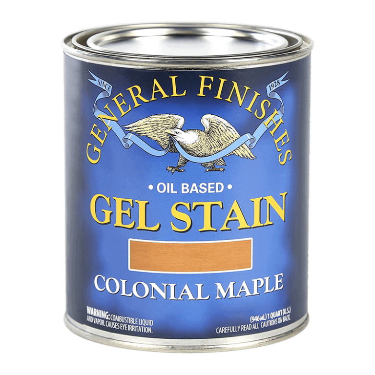 GENERAL FINISHES COLONIAL MAPLE OIL BASED GEL - Unique Wood Products